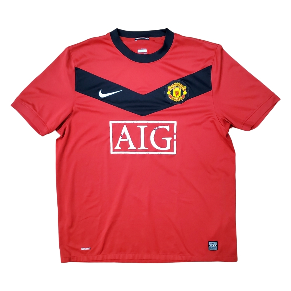 Nike Manchester United Aig Dri-Fit Soccer Jersey Shirt - Gem